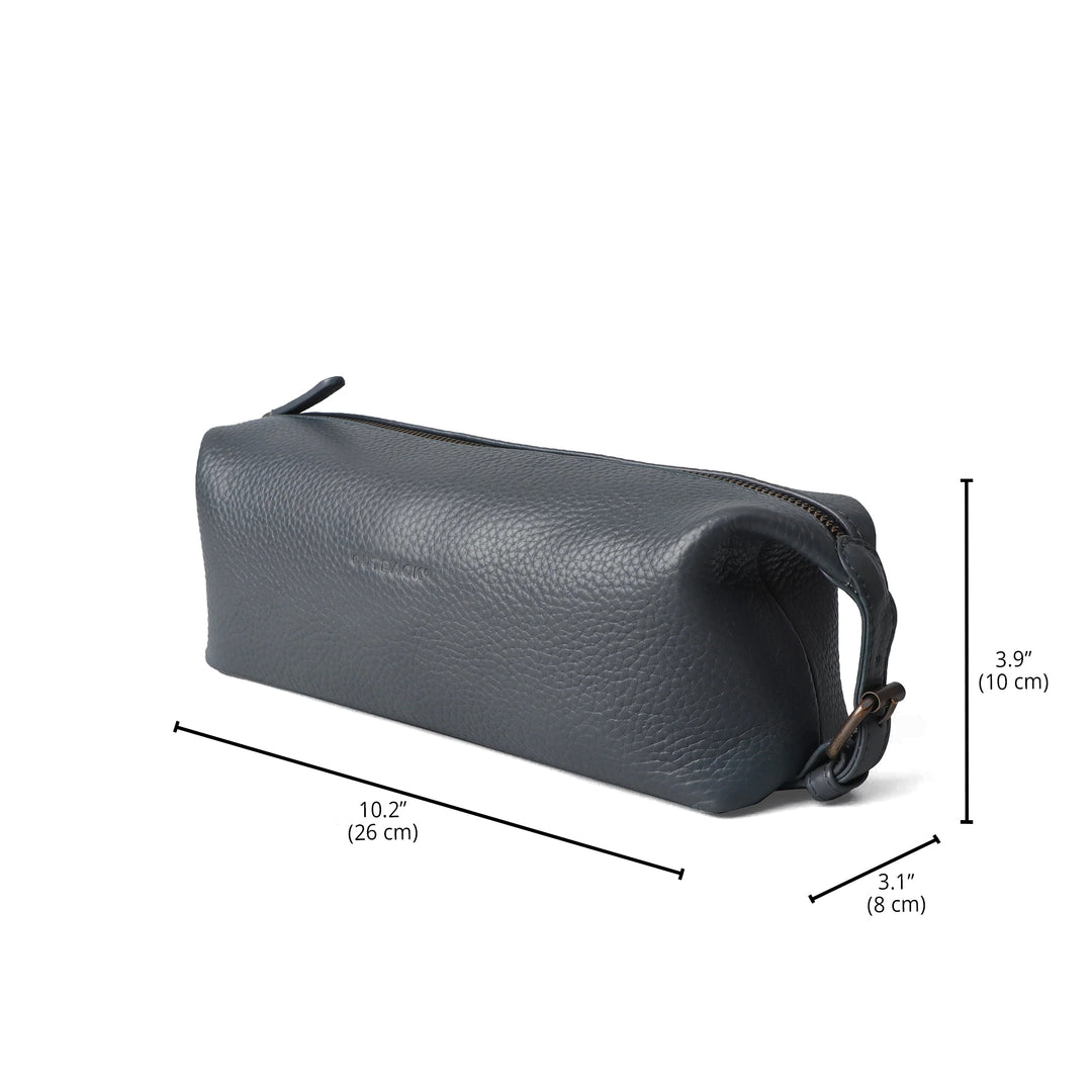 Tokyo Leather Toilet Bag | Elegant Travel Essential – Outback World